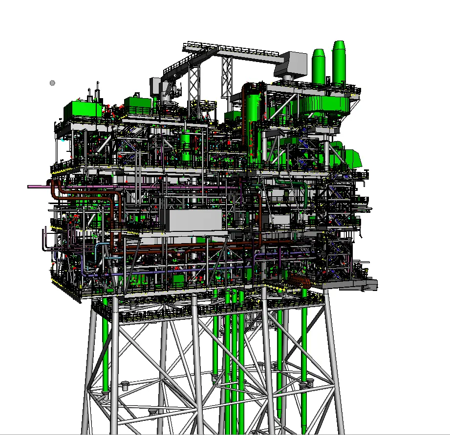 Offshore 3D Modeling & BIM Services for FPSO & Subsea Structures